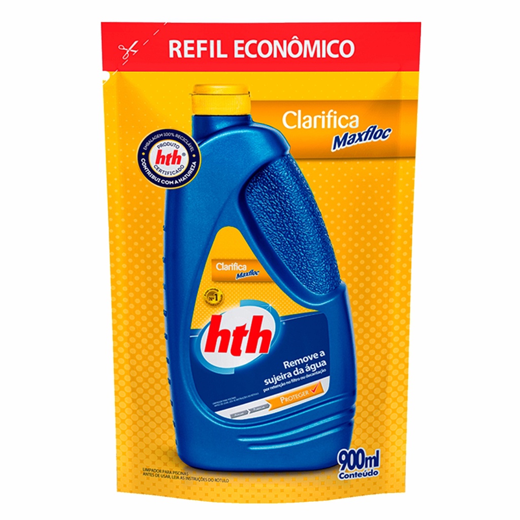 CLARIFICANTE HTH MAXFLOC REFIL 900ML | Shopee Brasil