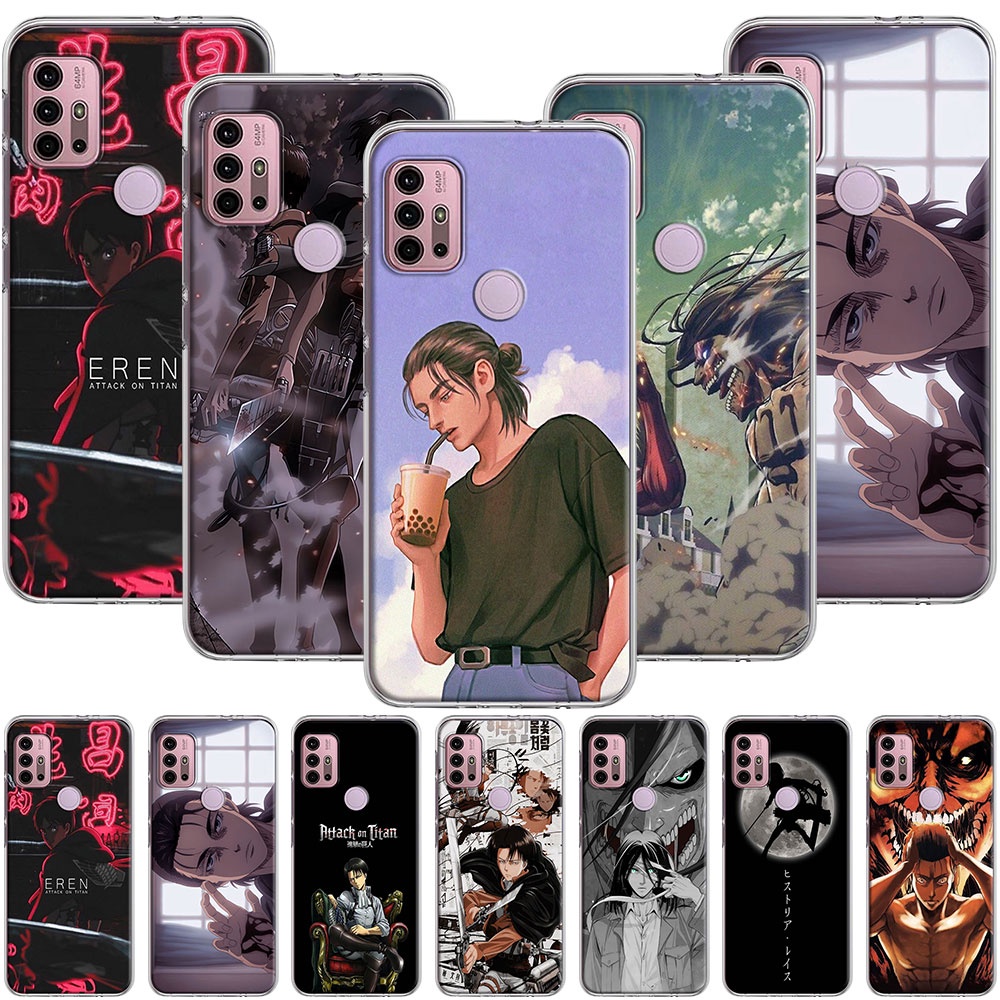 NNHA Anime Attack On Titan Capa De Silicone Macia TPU Para MOTO Edge 30 ...