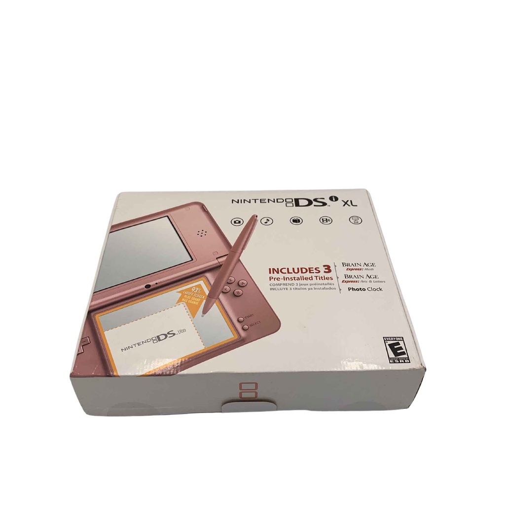 Console Nintendo DSI XL Metallic Rose Novo | Shopee Brasil