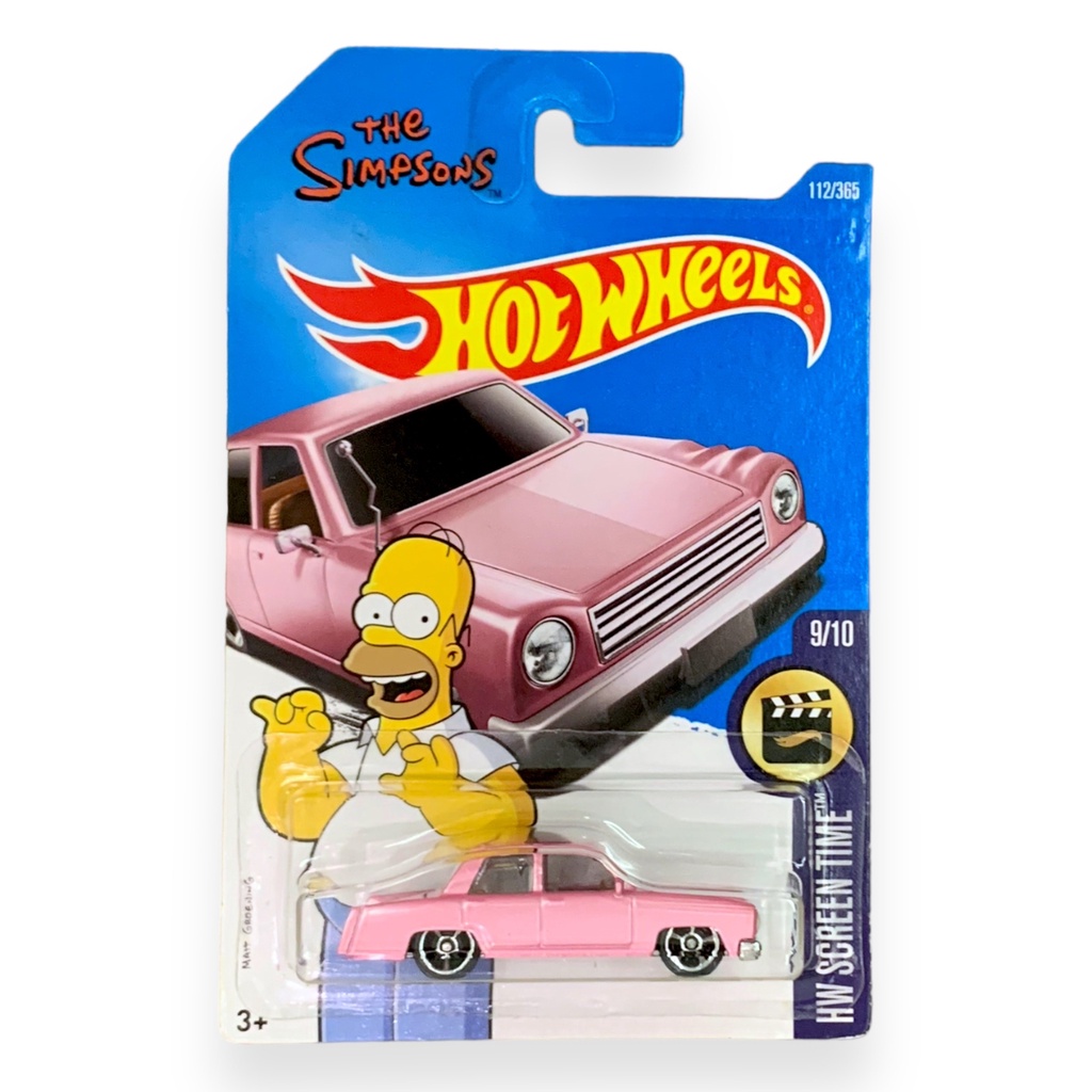 Miniatura Carro Hot Wheels The Simpsons Family Car - HW SCREEN TIME 9/ ...