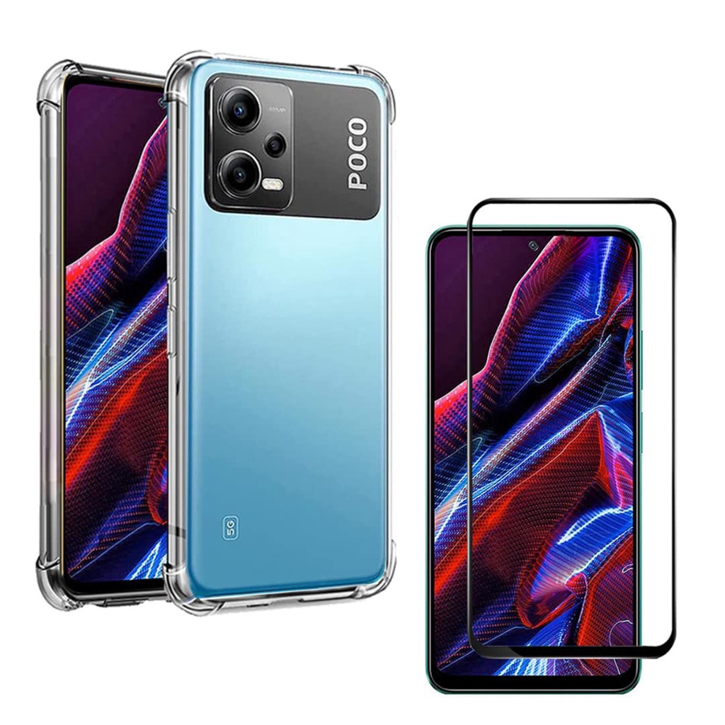 Capa Capinha Anti Impacto + Película 9D Cerâmica Para Poco X5 5G | Shopee Brasil