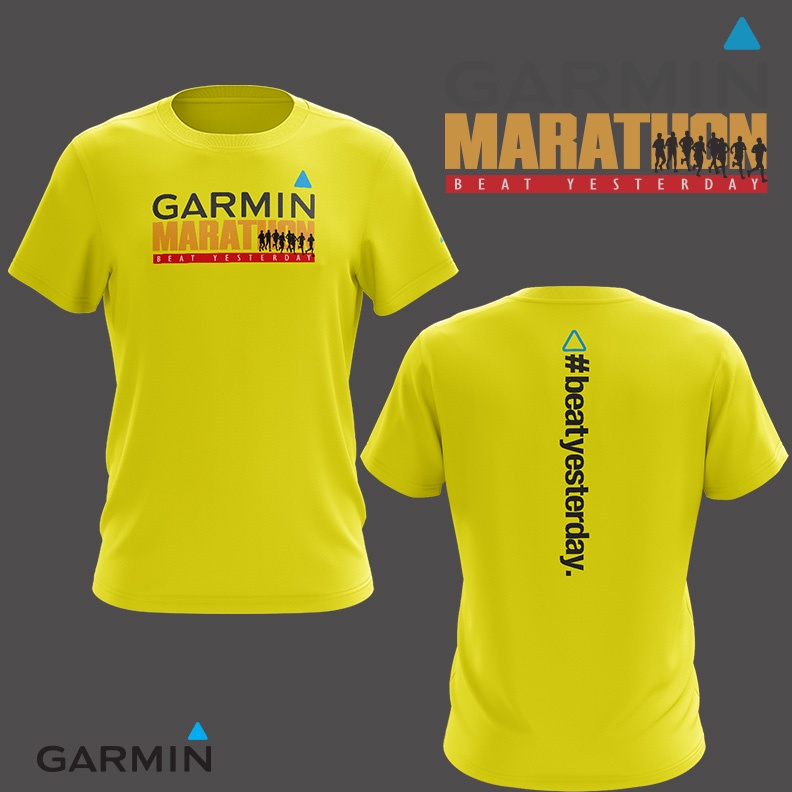 Camiseta GARMIN Maratona RUNNING Ao Ar Livre | Shopee Brasil