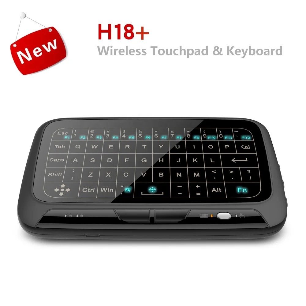 Teclado Sem Fio H18+ 2.4ghz Touchpad | Shopee Brasil