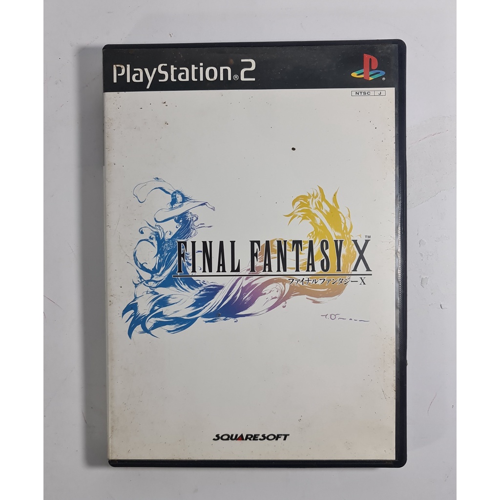 jogo Final Fantasy X PS2 original Japones | Shopee Brasil
