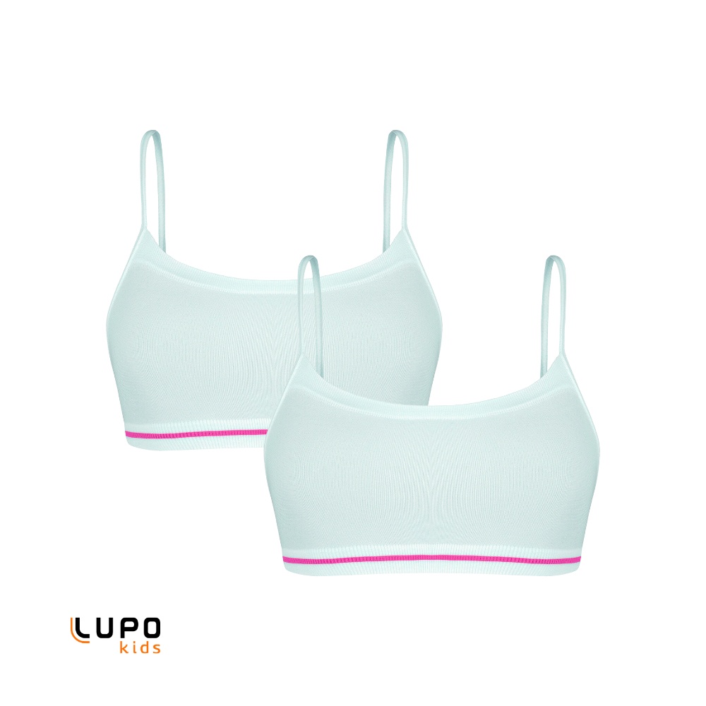 Kit Com 2 Sutias Top Soutien Infantil Basico Lobinha Sem Costura Menina ...