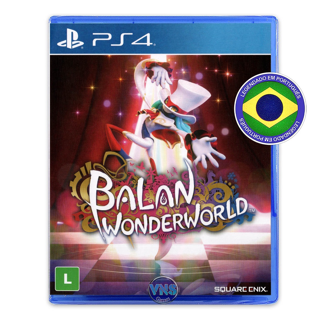 Balan Wonderworld - PS4 - Mídia Física Novo Lacrado | Shopee Brasil