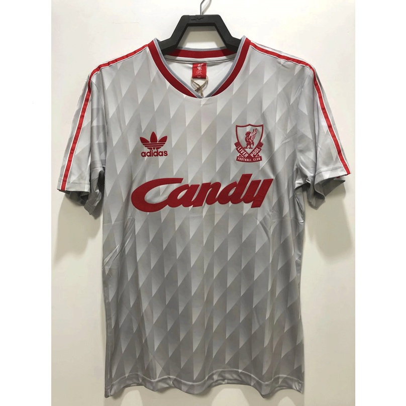 Camiseta Retro 89 Grey Football liverpool | Shopee Brasil