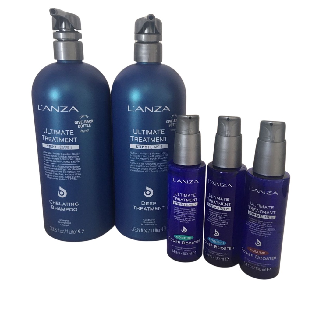 Kit lanza Ultimate Treatment Tratamento Restaurador | Shopee Brasil
