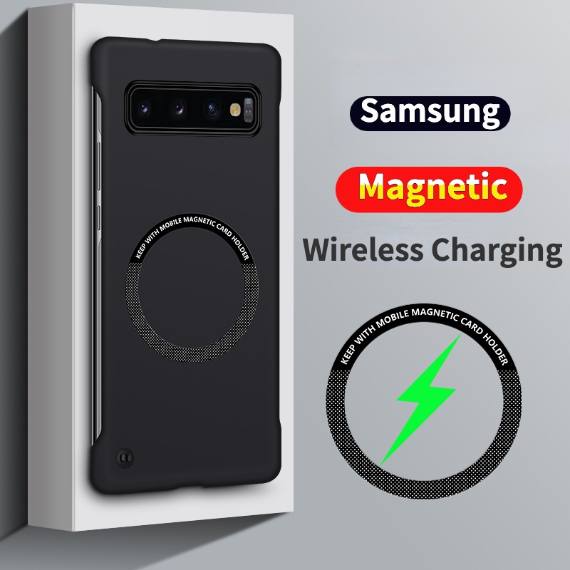 Capa Para Telefone Samsung S10 Plus S9 S10 + S20 Ultra 5G FE 4G PC Rígida À Prova De Choque Pára ...