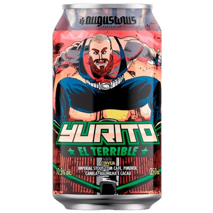 Cerveja Augustinus Yurito, El Terrible Imperial Stout Lata 350ml ...