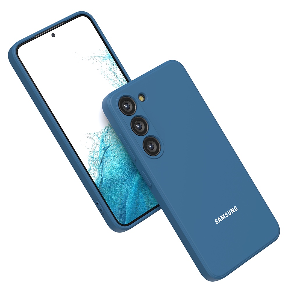 Para Samsung S23 Case S23Ultra S23Plus Capa De Silicone Líquido Macio ...