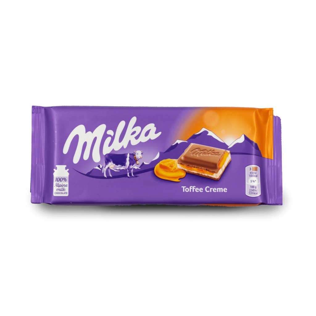 Milka Toffee Cream 100g | Shopee Brasil