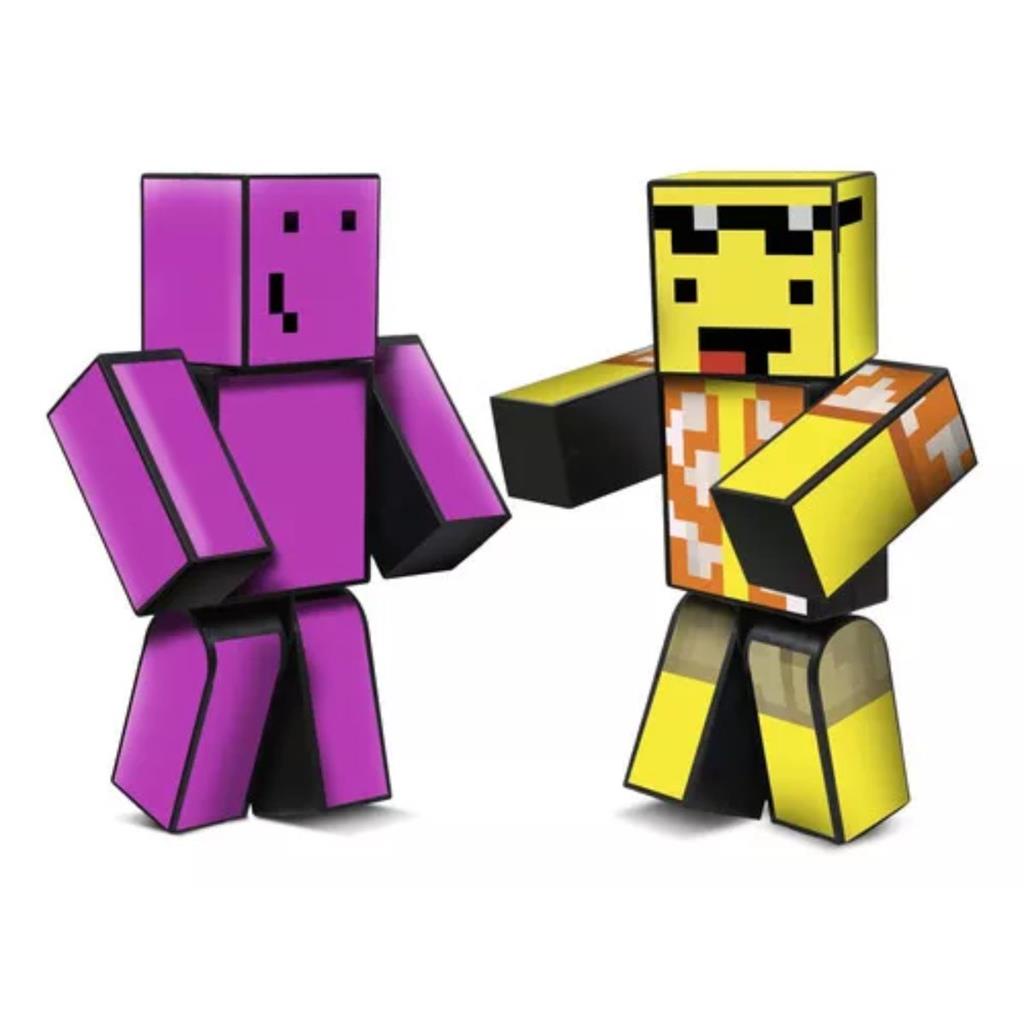 Bonecos Youtubers Melzinha Mel 35 Cm Turma Do Problems Minecraft Shopee Brasil