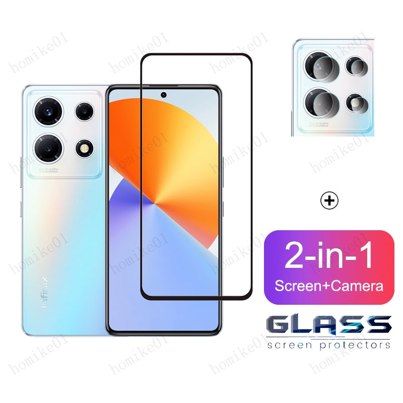 Infinix Note 30 VIP Película De Cobertura Completa De Vidro Temperado Para 5G 12 G96 11s 10 Pro ...