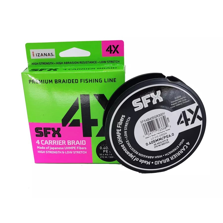 Linha para Pesca Sufix SFX 4X Carrier Braid 135 Metros | Shopee Brasil