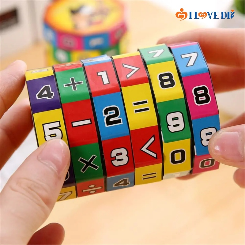 Kid Math Rotating Number Learning Cube/Desenvolvimento Da Educação ...