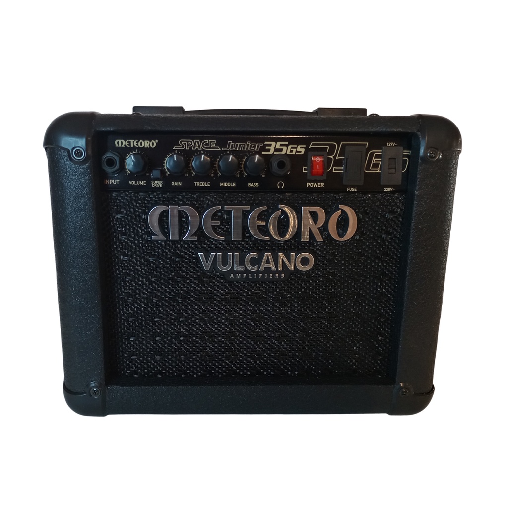 CUBO AMPLIFICADOR METEORO VULCANO GUITARRA 35 GS | Shopee Brasil