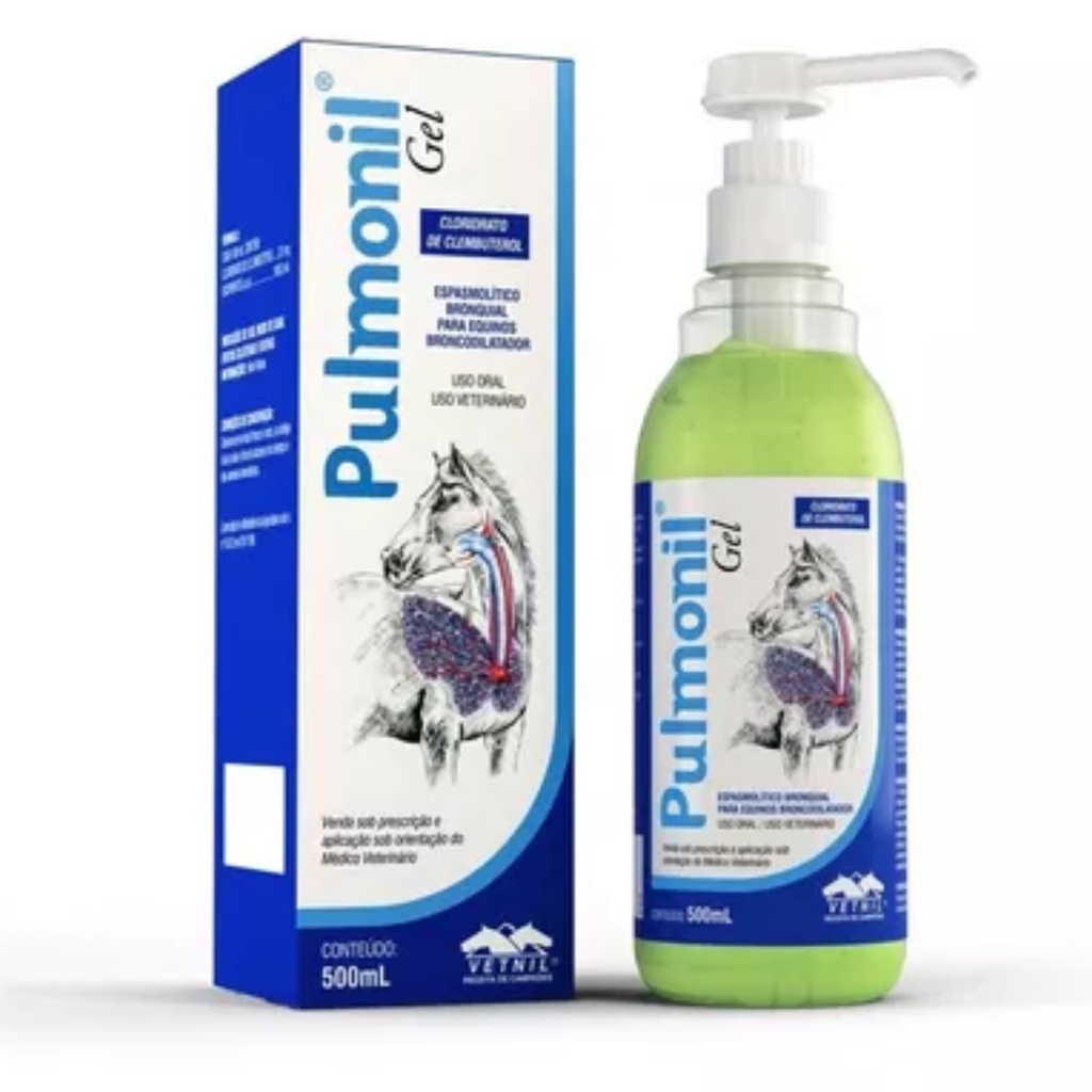 Pulmonil 500 ml / 480 g Gel Oral Vetnil Original 480gr | Shopee Brasil