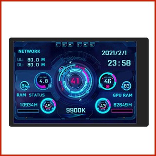 Monitor Secundário Do PC De Temperatura Para Tela Auxiliar USB IPS De 3 ...