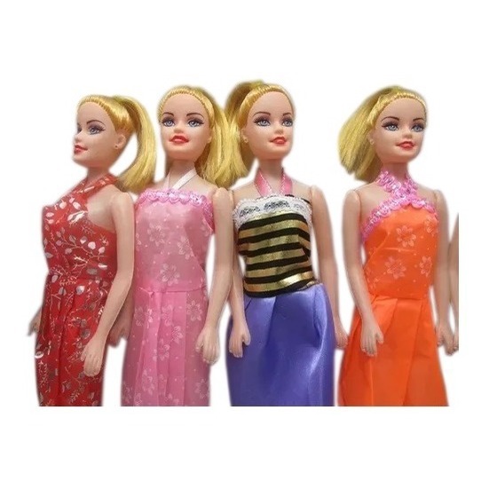 Kit Com 15 Bonecas Baratas Brinquedo Atacado Barbie | Shopee Brasil