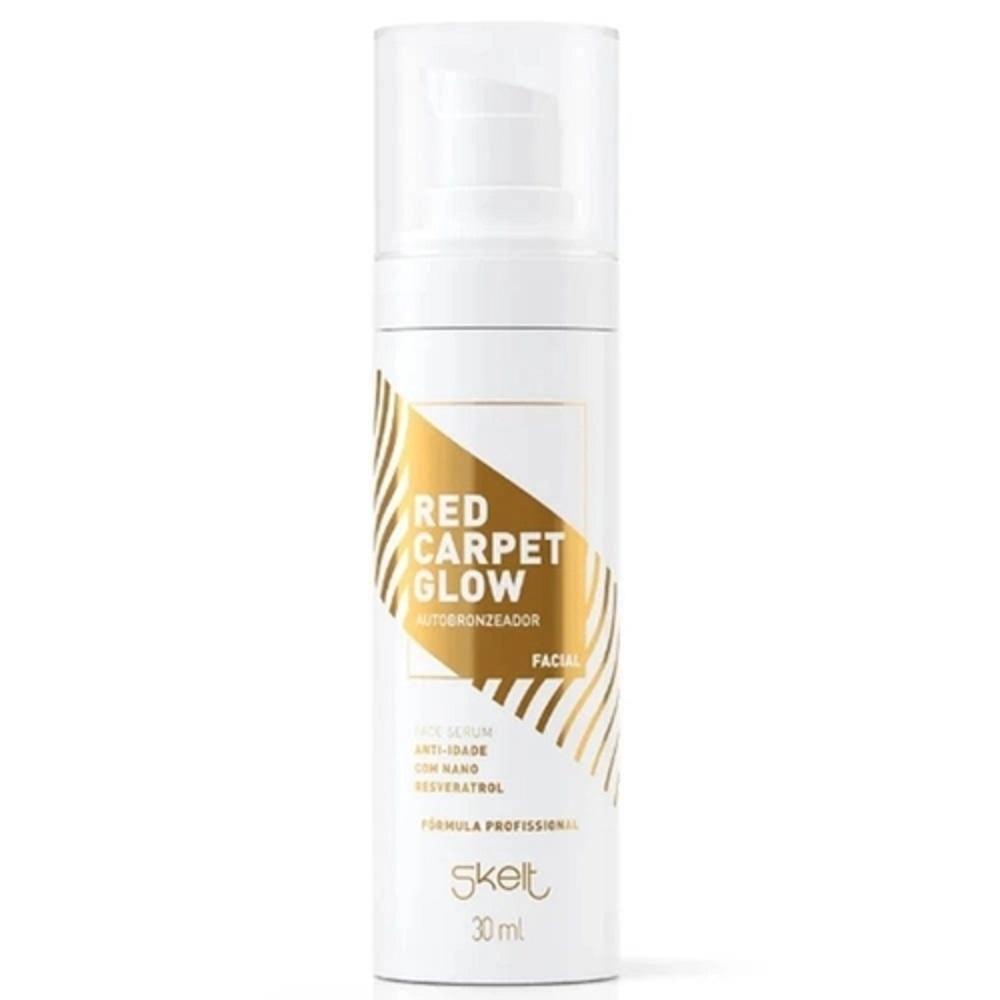 Autobronzeador Anti-Idade Red Carpet Glow Facial Skelt Frasco | Shopee ...