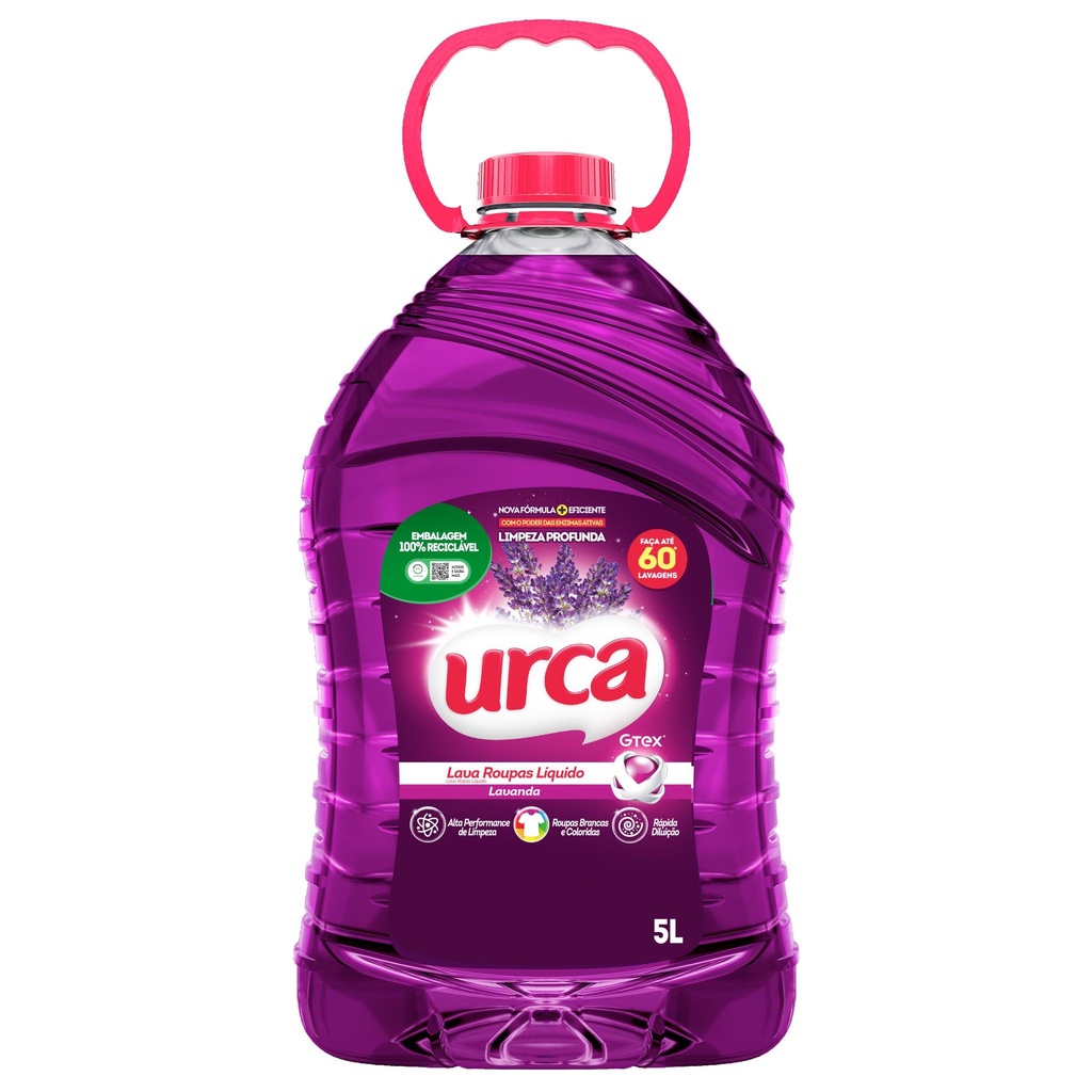 Lava Roupas Liquido Urca Lavanda - 5L | Shopee Brasil Lava Roupas Liquido Urca Lavanda - 5L | Shopee Brasil