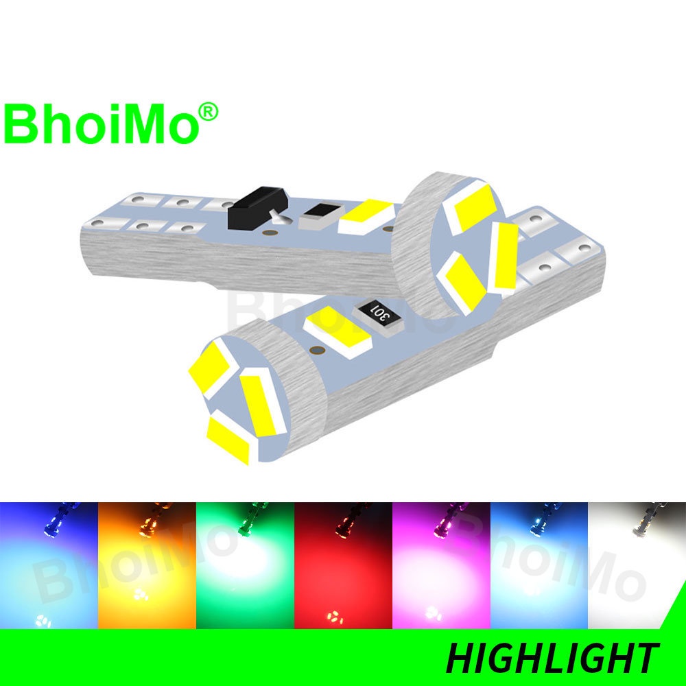 Bhoimo Led Dashboard Light T5 W3W 5SMD 3014 17 73 74 Indicador de carro Painel de instrumentos ...