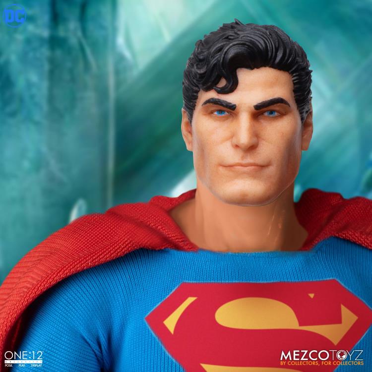 Mezco DC Comics One:12 Superman: Man of Steel Edition | Shopee Brasil