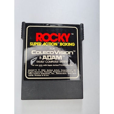 Rocky Super Action Boxing Coleco Vision & Adam | Shopee Brasil