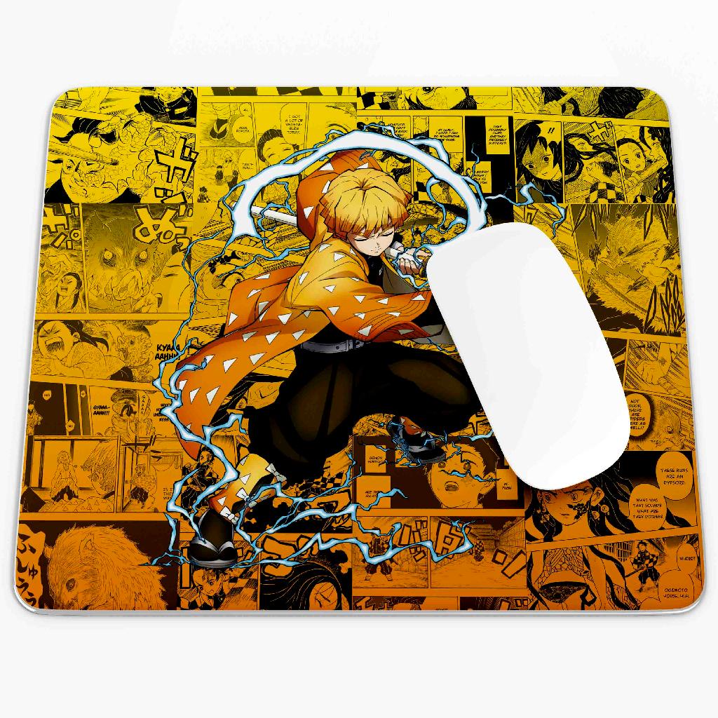 Mouse Pad Demon Slayer Zenitsu | Shopee Brasil