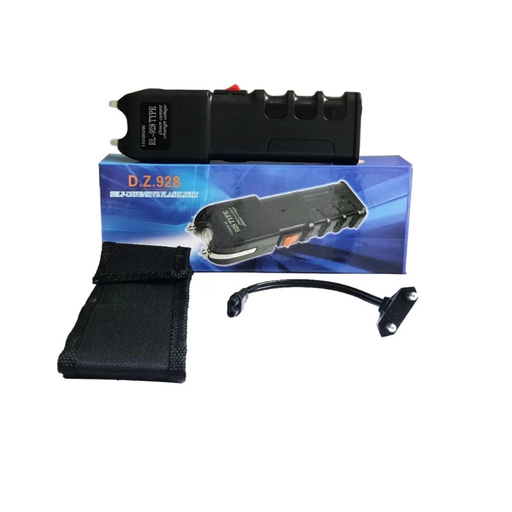 Lanterna de choque Taser 928 Type Para Defesa Pessoal | Shopee Brasil