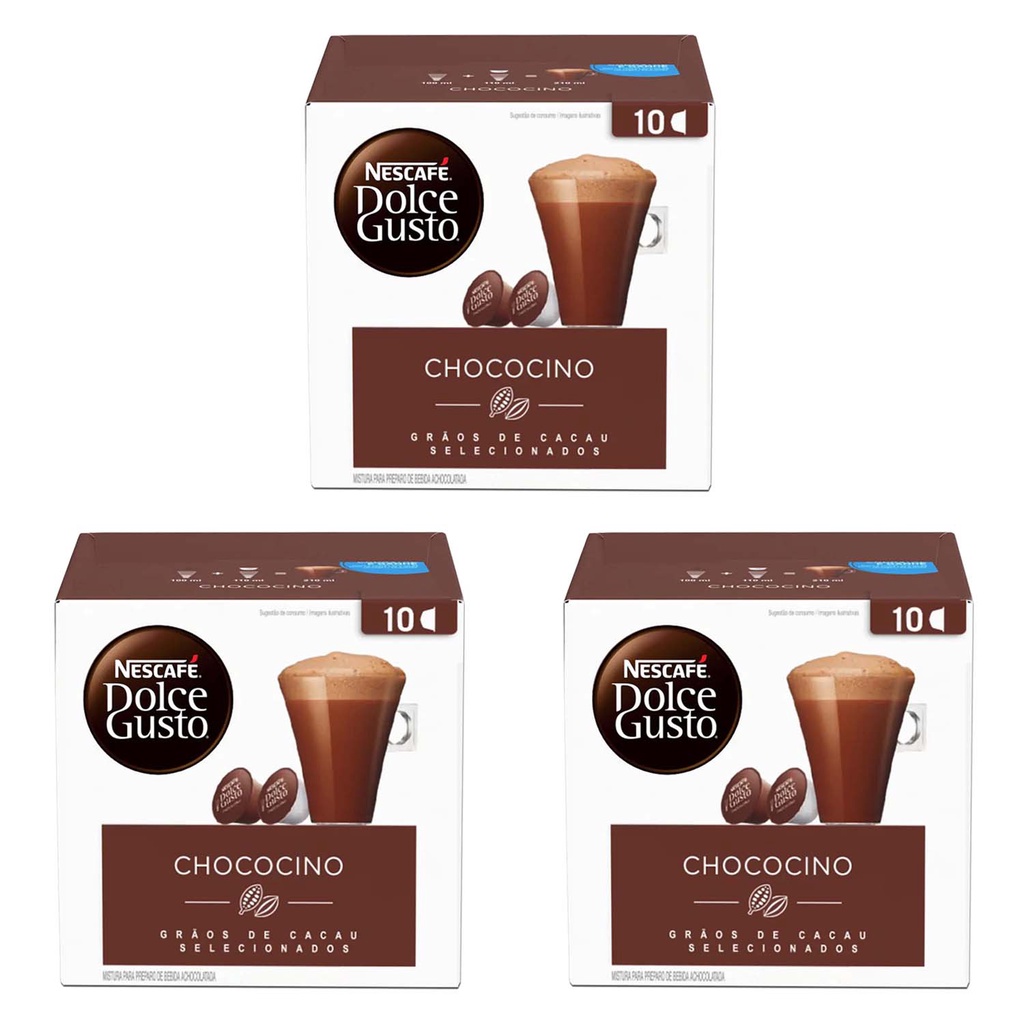 Kit 30 Cápsulas Café Nescafé Dolce Gusto Chococino Nestlé | Shopee Brasil