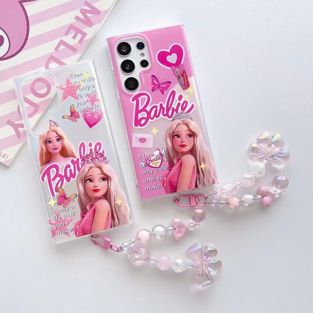 Caixa Para Samsung Galaxy S23 S22 Ultra Plus Luxo Moda Barbie Doll ...