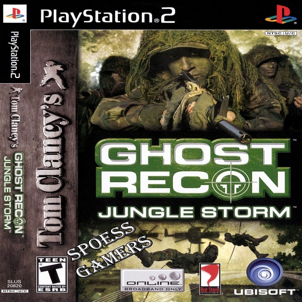Jogo Ps 2 Tom Clancy's Ghost Recon: Jungle Storm De Ps2 | Shopee Brasil