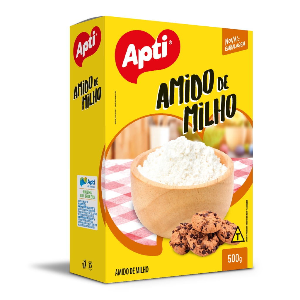 Amido de Milho Apti 500g | Shopee Brasil