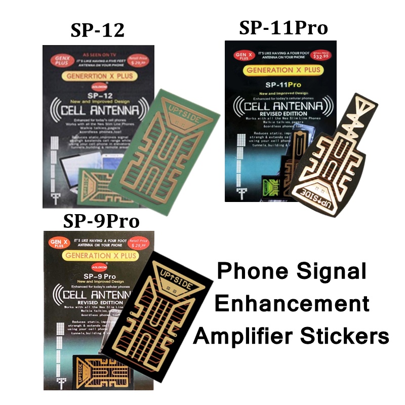 Adesivo Amplificador De Sinal Para Telefone Celular SP-11Pro/- 9 pro 12 18 Receptor | Shopee Brasil