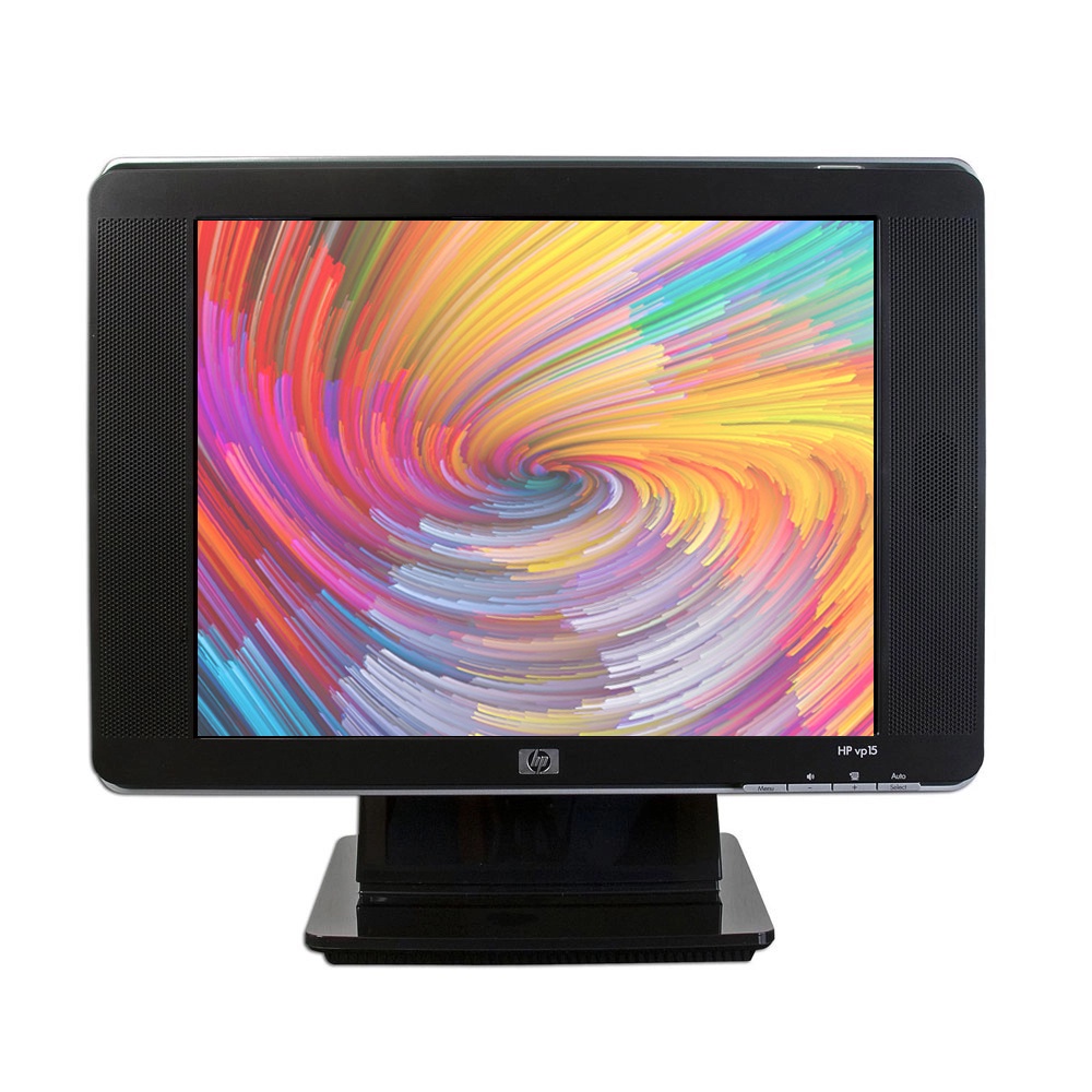 Monitor 15' Hp VP15s Lcd 1024x768 Vga | Shopee Brasil