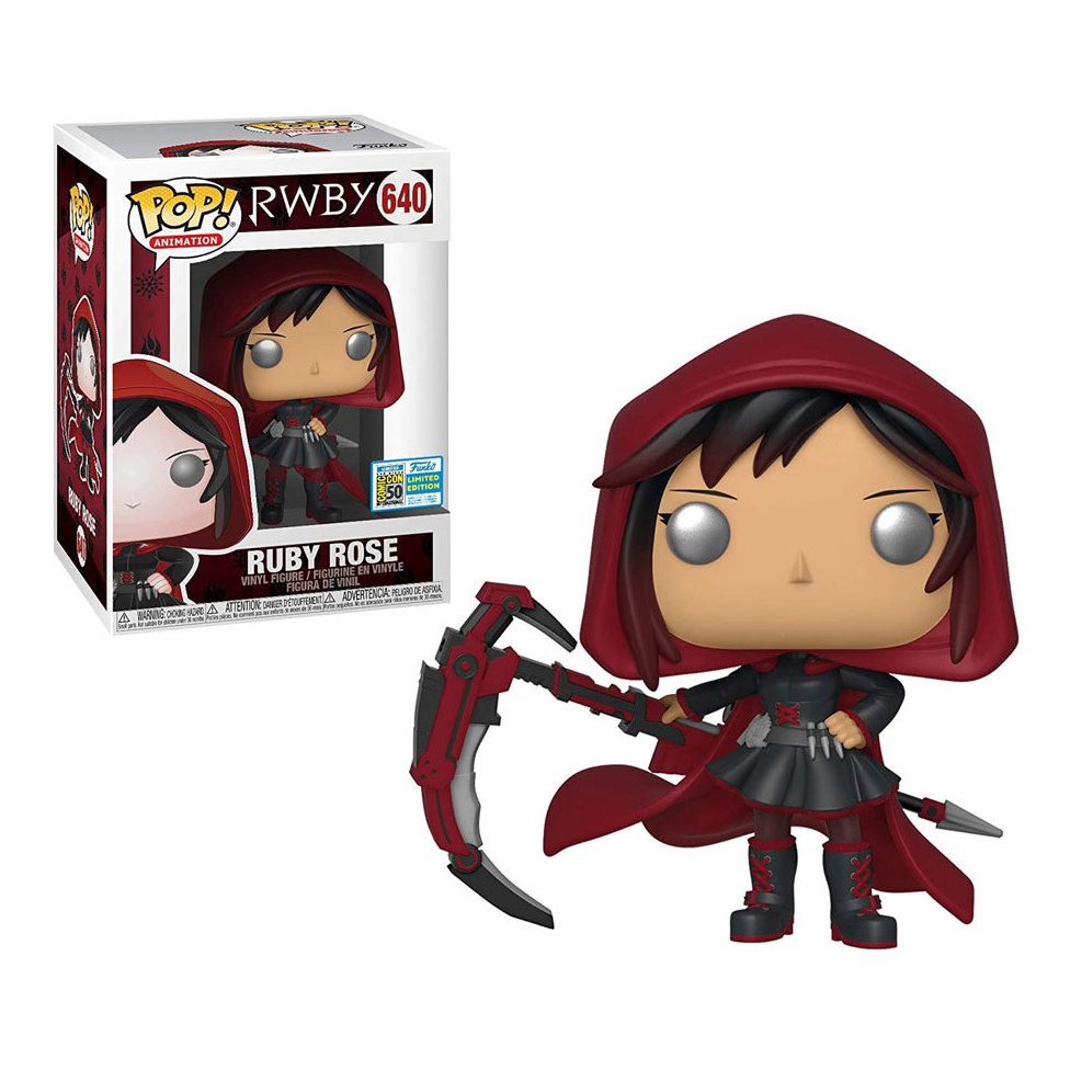 Funko Pop Ruby Rose W/hood - Rwby | Shopee Brasil