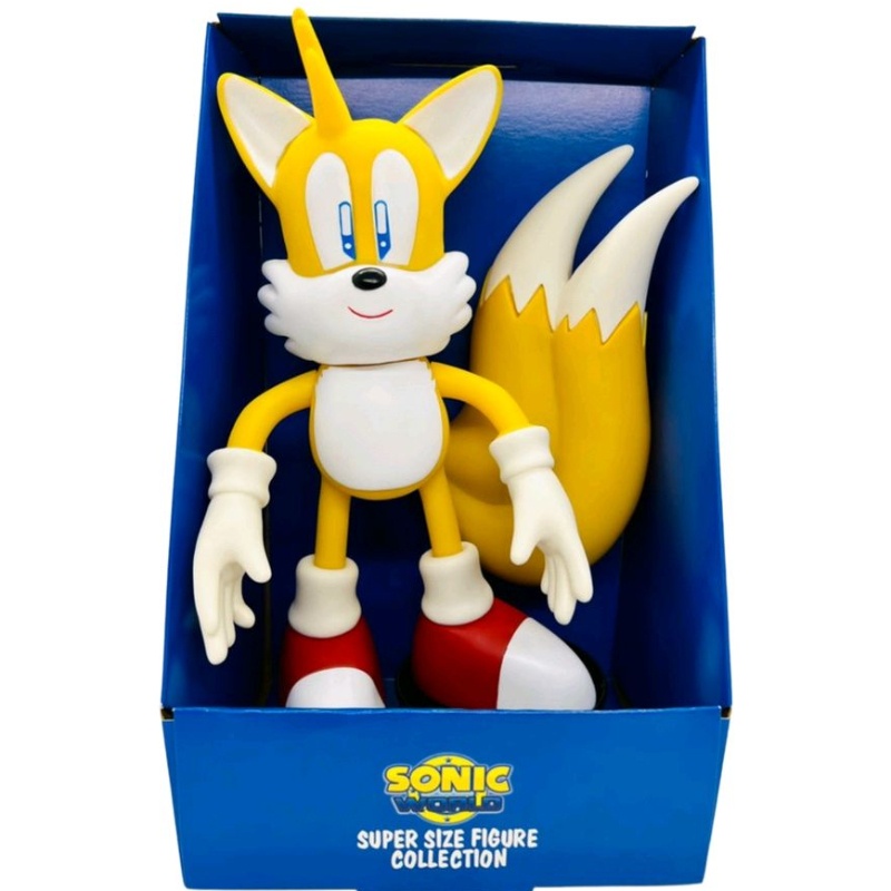 Boneco Tails Super Sonic Colecionável de PVC | Shopee Brasil