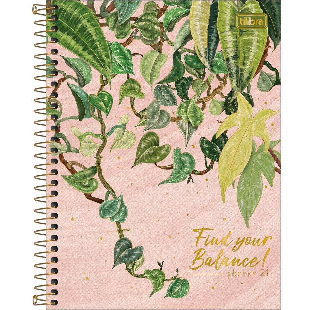 Planner Espiral Naturalis Colegial M7 Tilibra | Shopee Brasil