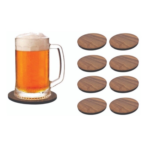 Kit 10 Porta Copo Bolacha Barman P/ Mesa Bar Balcão Bebidas Suco Vinho ...