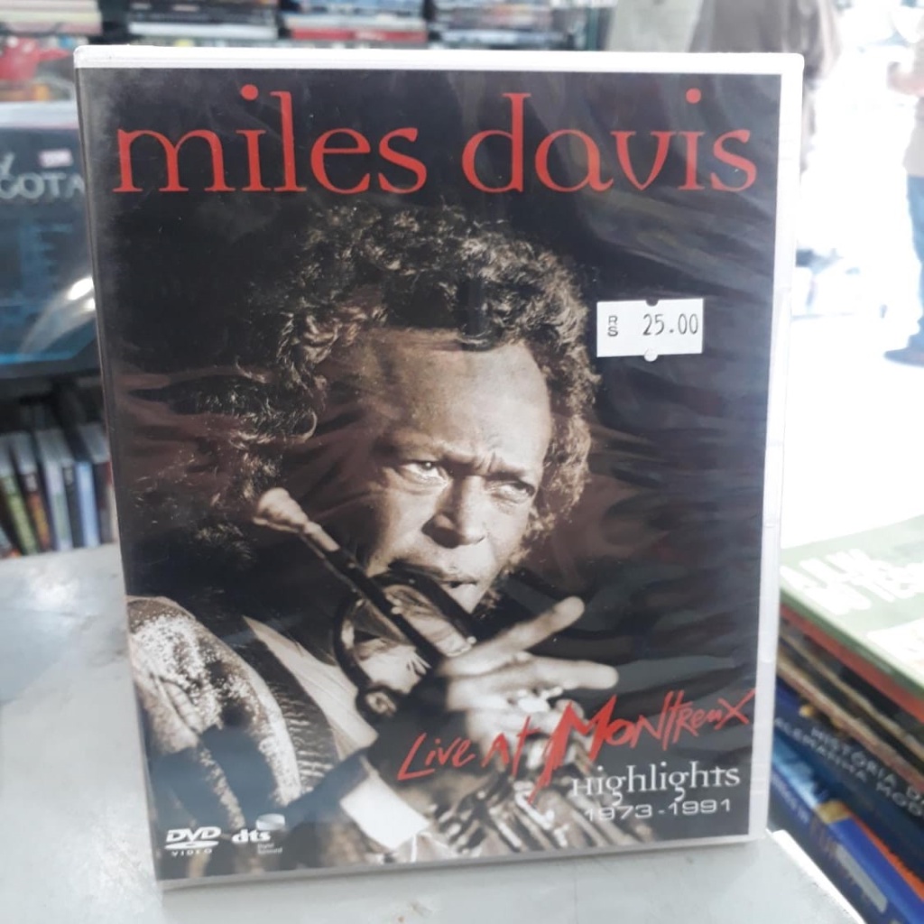 DVD Miles Davis Live at Montreux Original editora miles davis | Shopee ...
