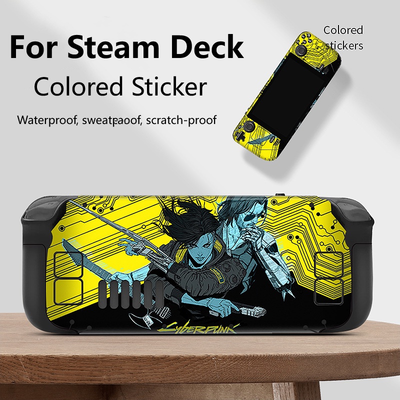 Para Steam Deck Game Console Cartoon Sticker Steam Handheld Game ...