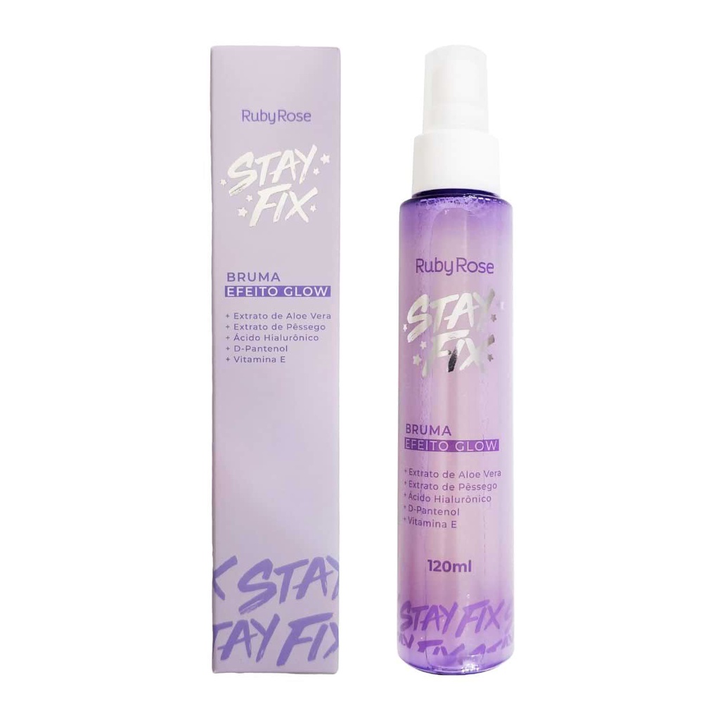 Bruma Efeito Glow Stay Fix - Ruby Rose | Shopee Brasil