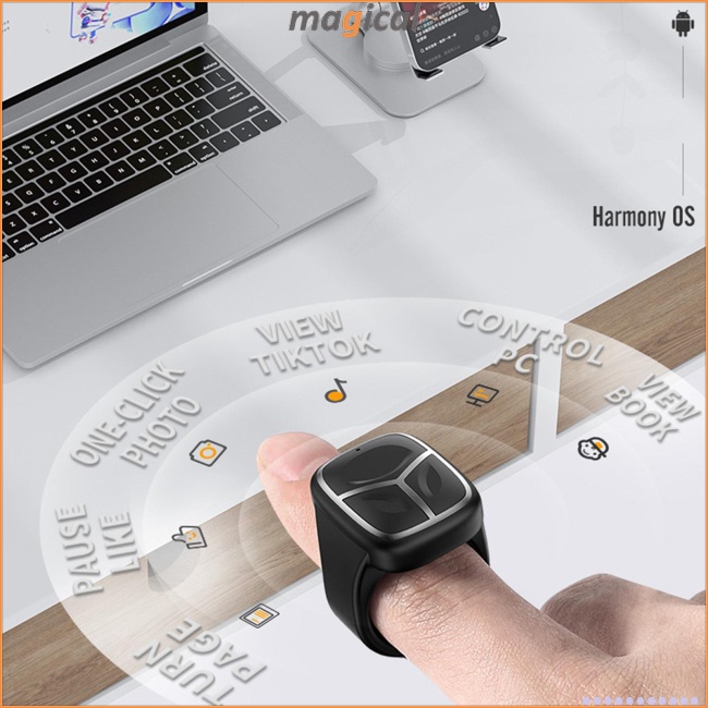 MG Fingertip Controle Remoto Da Ponta Do Dedo Compatível Com Bluetooth ...