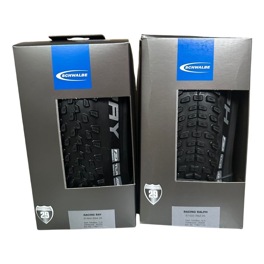 Pneu 29 Schwalbe Racing Ralph Addix + Racing Ray Addix Mtb | Shopee Brasil