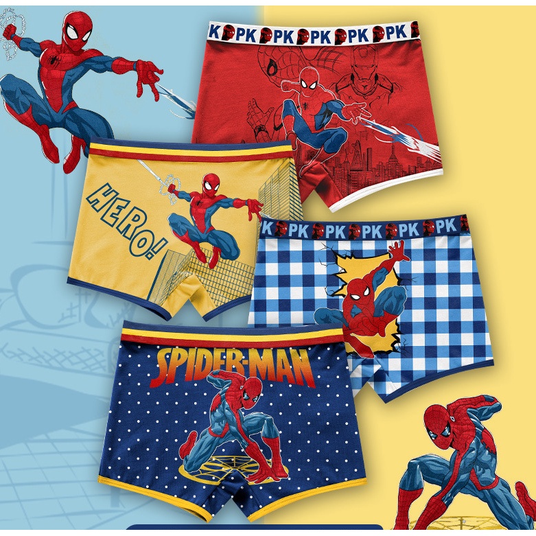 4 Peças Cuecas de Algodão Puro Meninos Cuecas de Algodão Puro Cuecas de ...