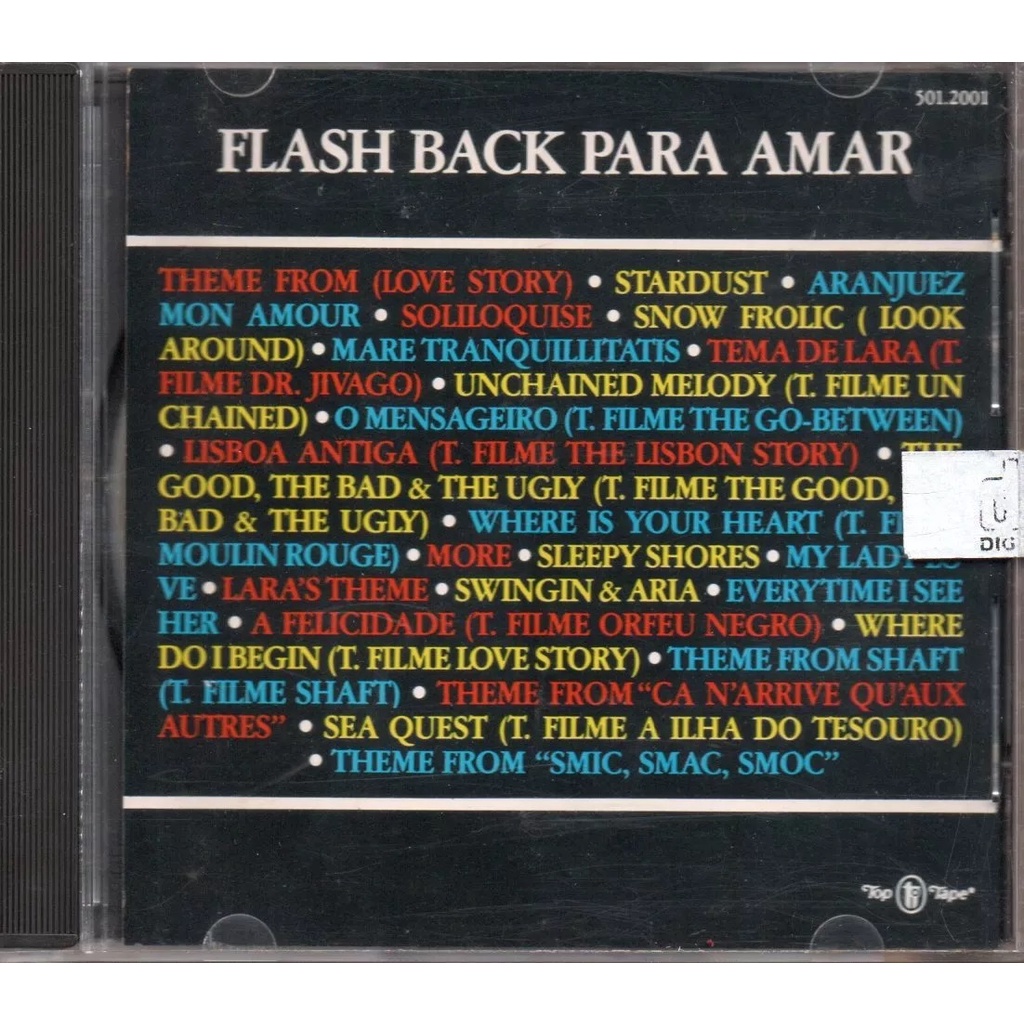 Cd Flash Back Para Amar - The Love Sound Orchestra | Shopee Brasil