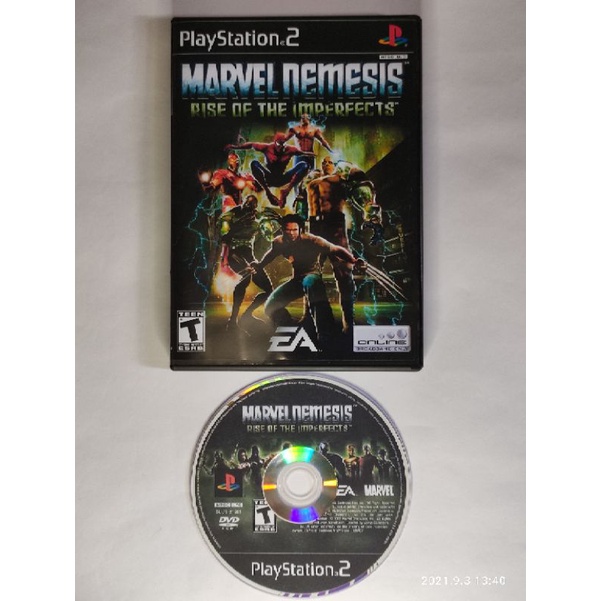 Marvel Nemesis: Rise of the imperfects para ps2 | Shopee Brasil