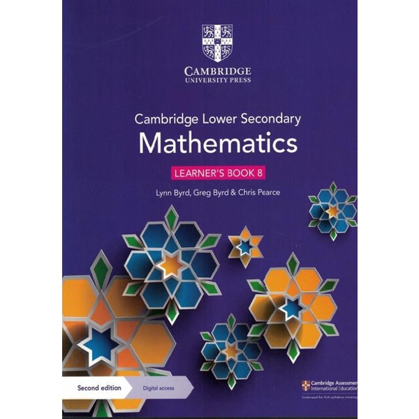 Cambridge Lower Secondary Mathematics Learners Book 8 With | Shopee Brasil